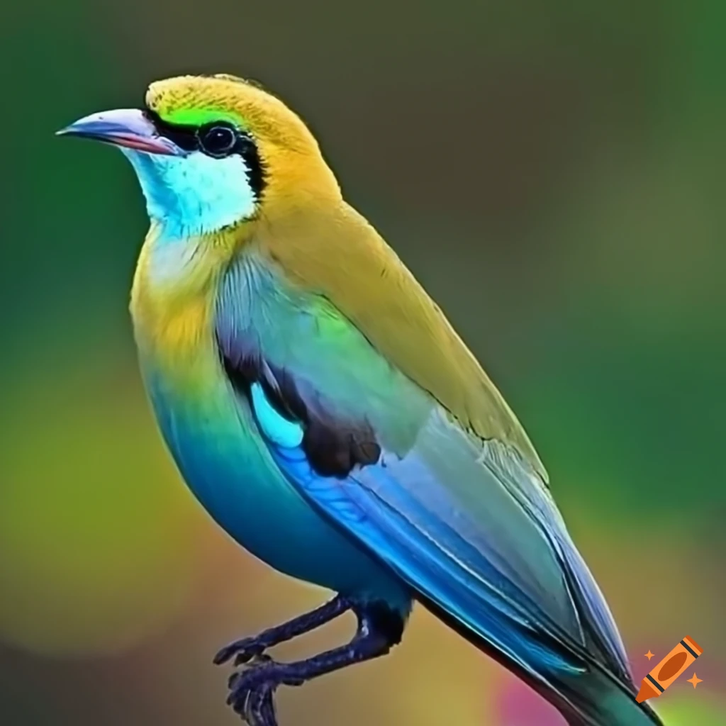 Illustration of a four-winged bird