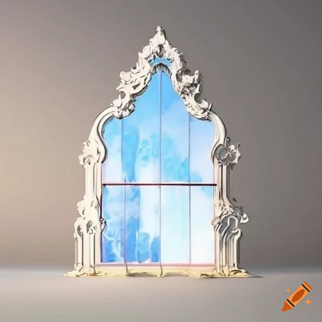 Rococo architectural structure with intricate design elements on Craiyon