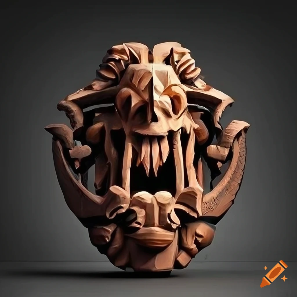 Detailed sculpture inspired by Zelda game on Craiyon