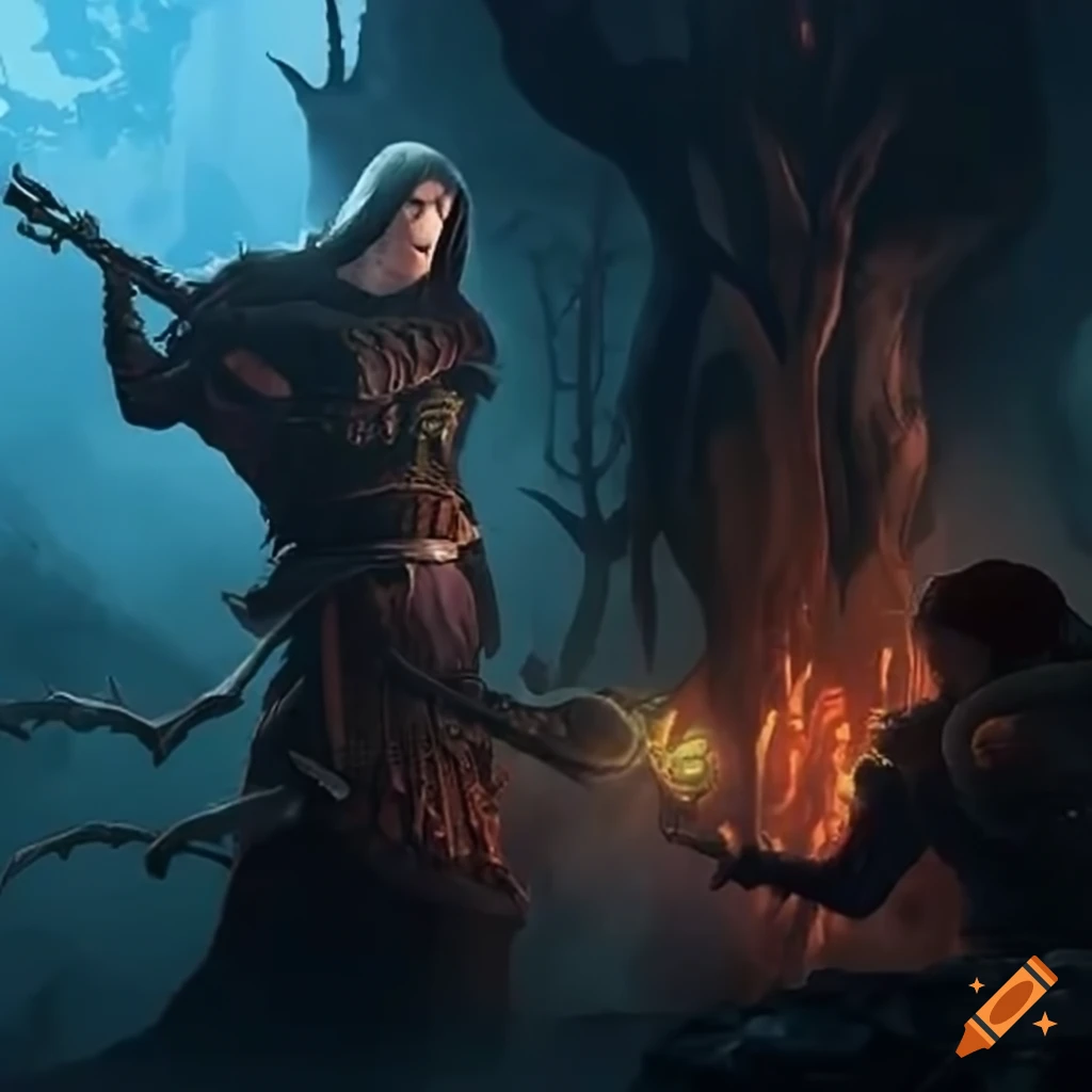 Intricately designed underwater armor inspired by sahuagin mythology on ...