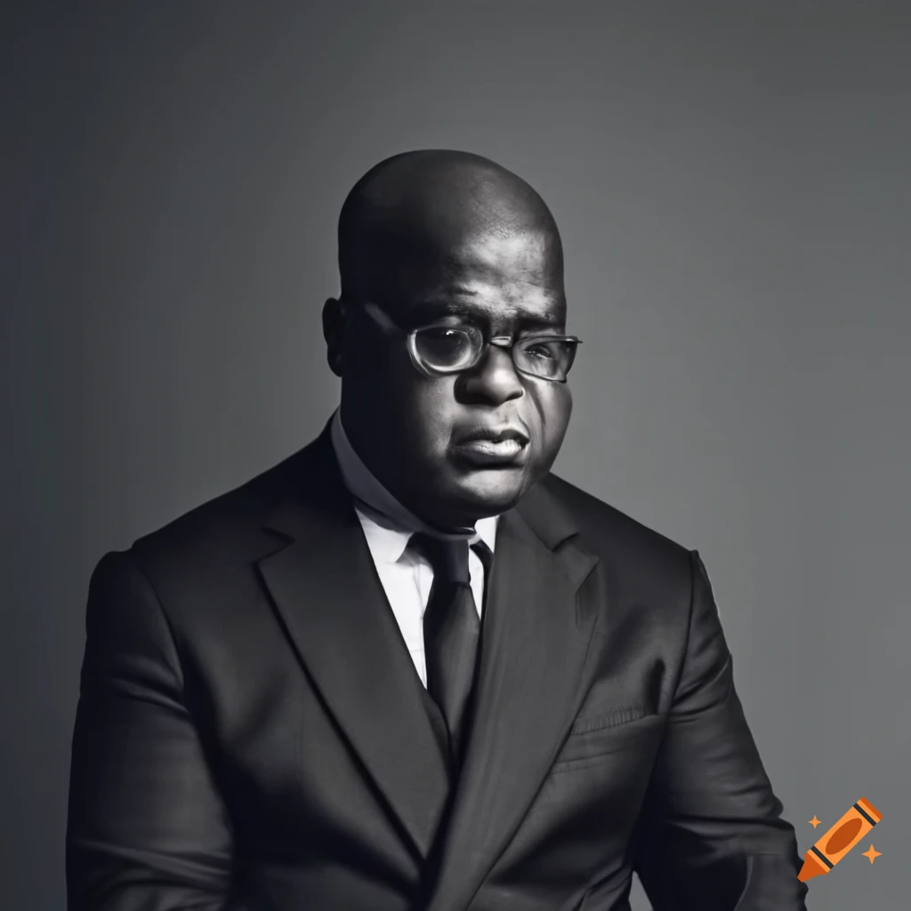 Portrait of félix tshisekedi, congolese politician on Craiyon