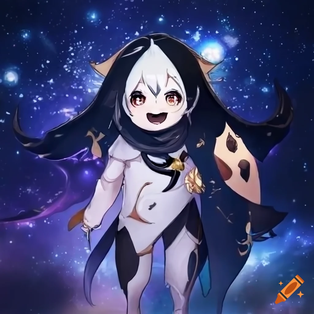 Full body artwork of genshin impact's paimon on Craiyon