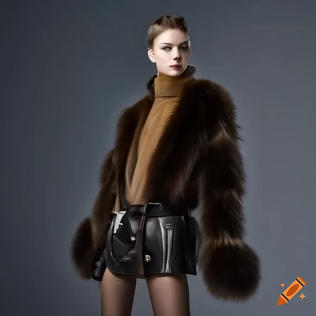 High-end street style fashion photography on Craiyon