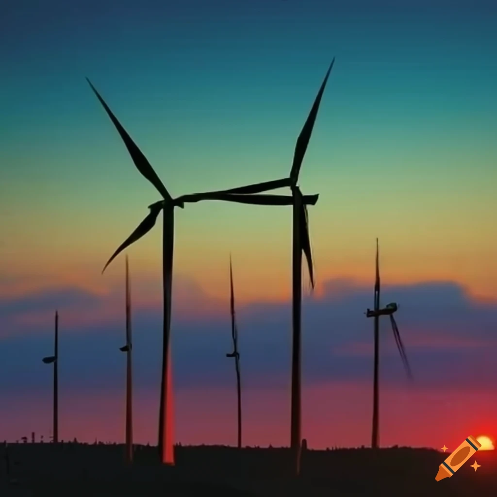 Symbolic representation of renewable energy on Craiyon