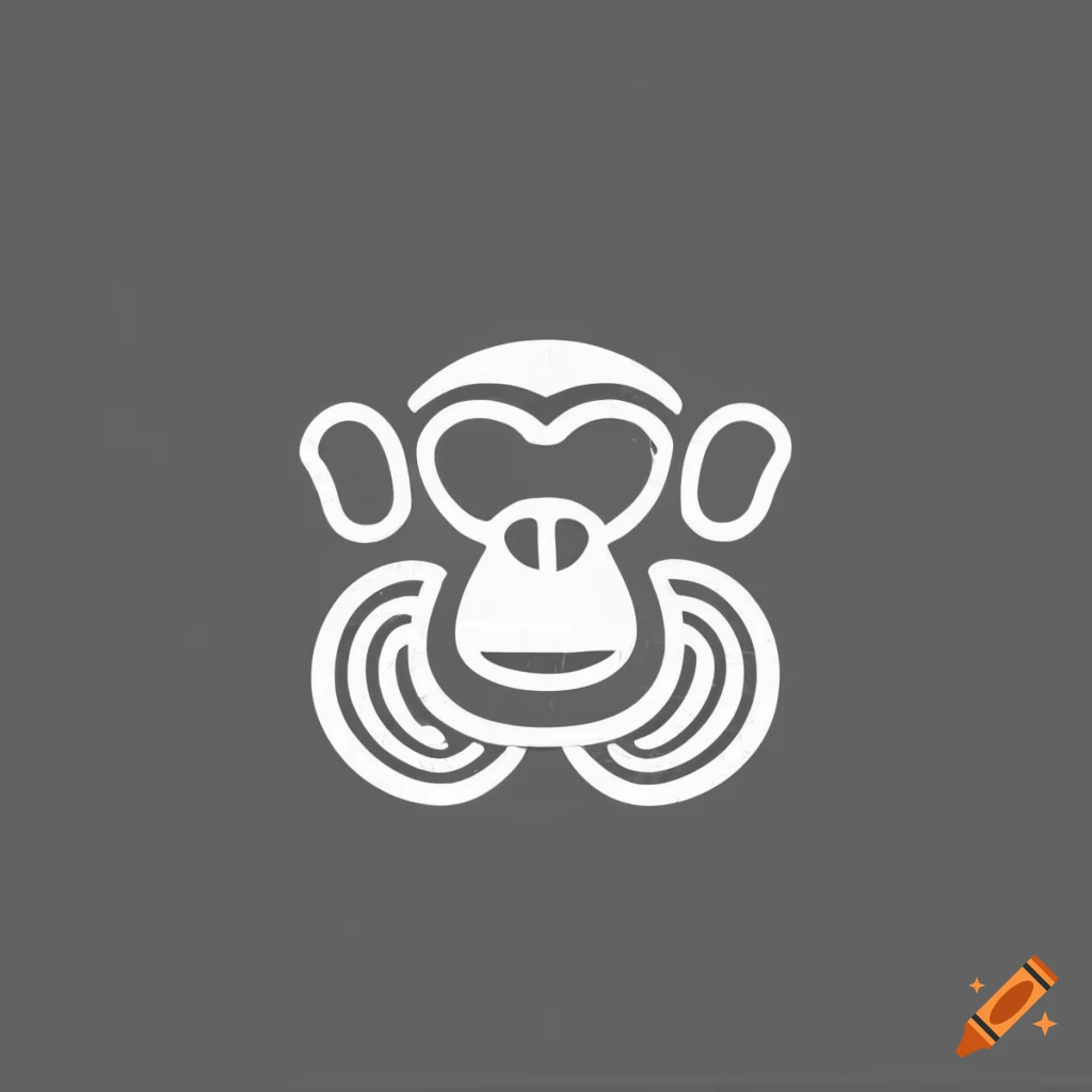 White and black bag with smile logo in vector format on Craiyon