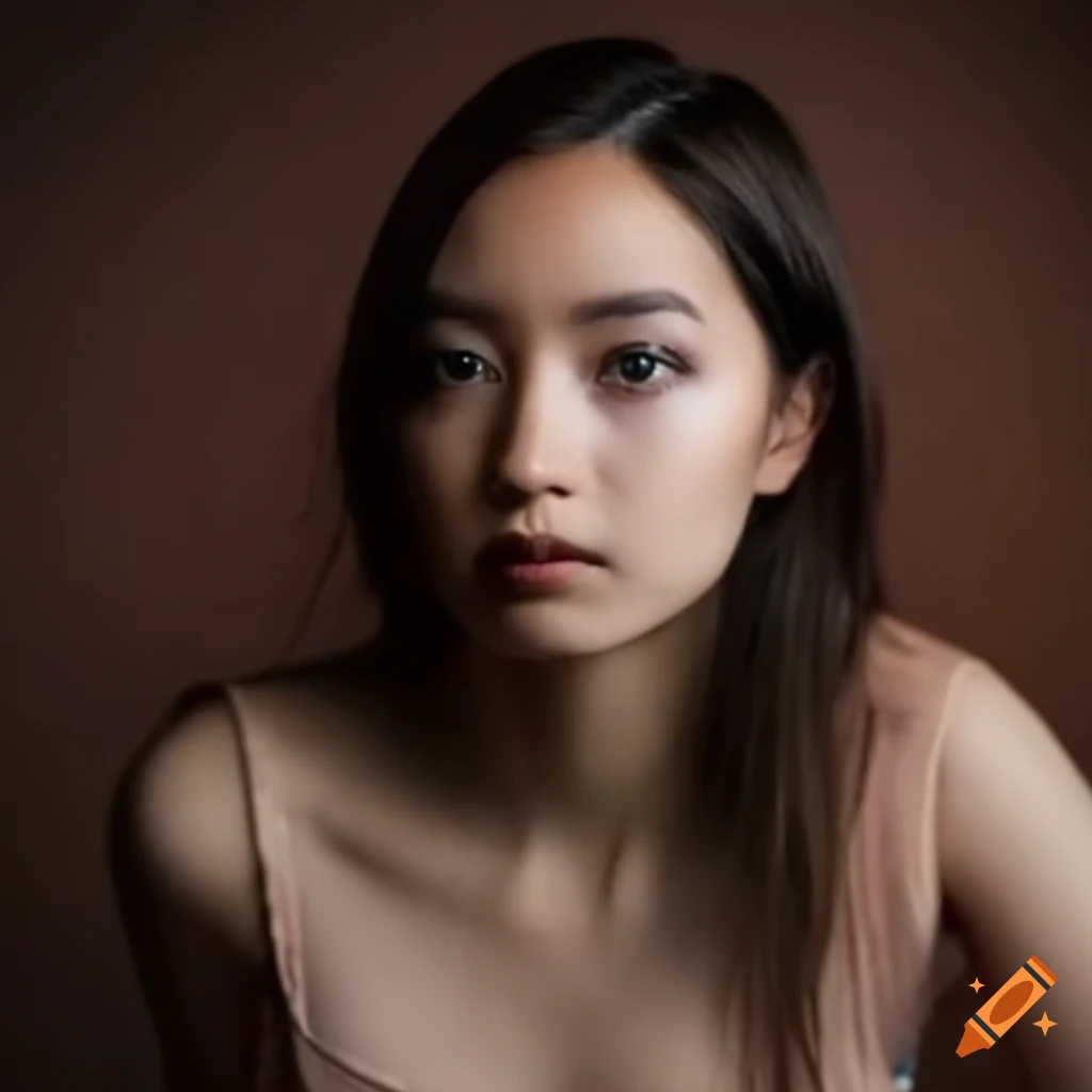Portrait Of A Girl On Craiyon