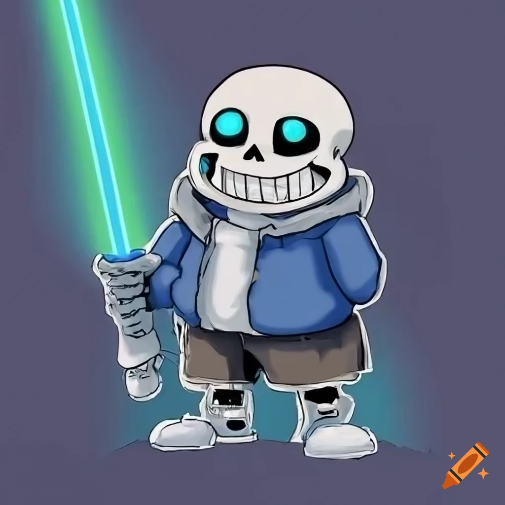 Sans and papyrus with roger rabbit and iron man on Craiyon