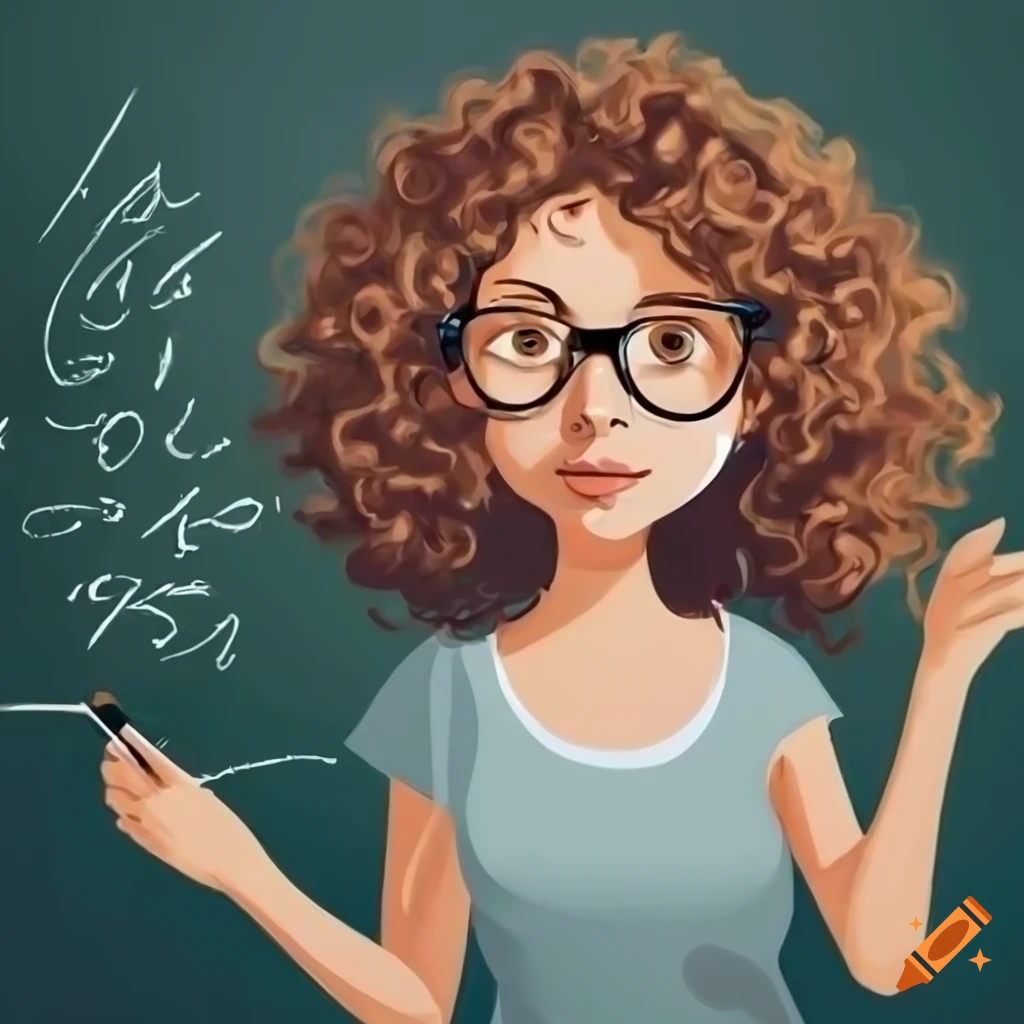 Teacher giving a presentation with a metaplan board on Craiyon