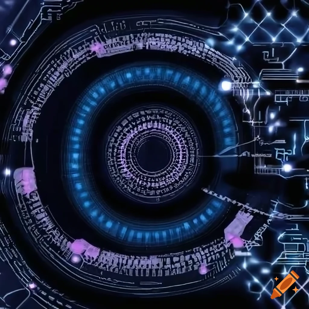 Steampunk quantum warp-drive galactic spaceship on Craiyon