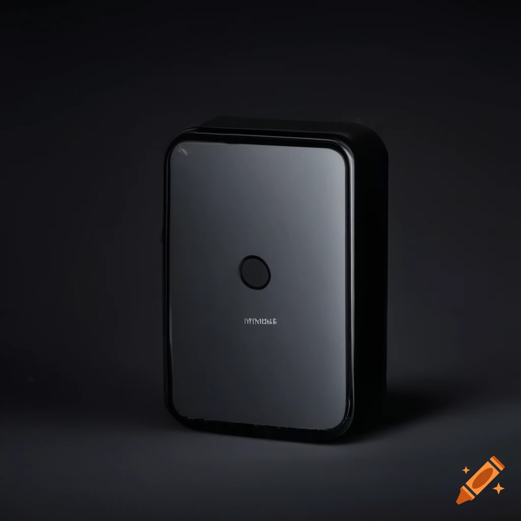 Black box with usb port and smartphone app on Craiyon