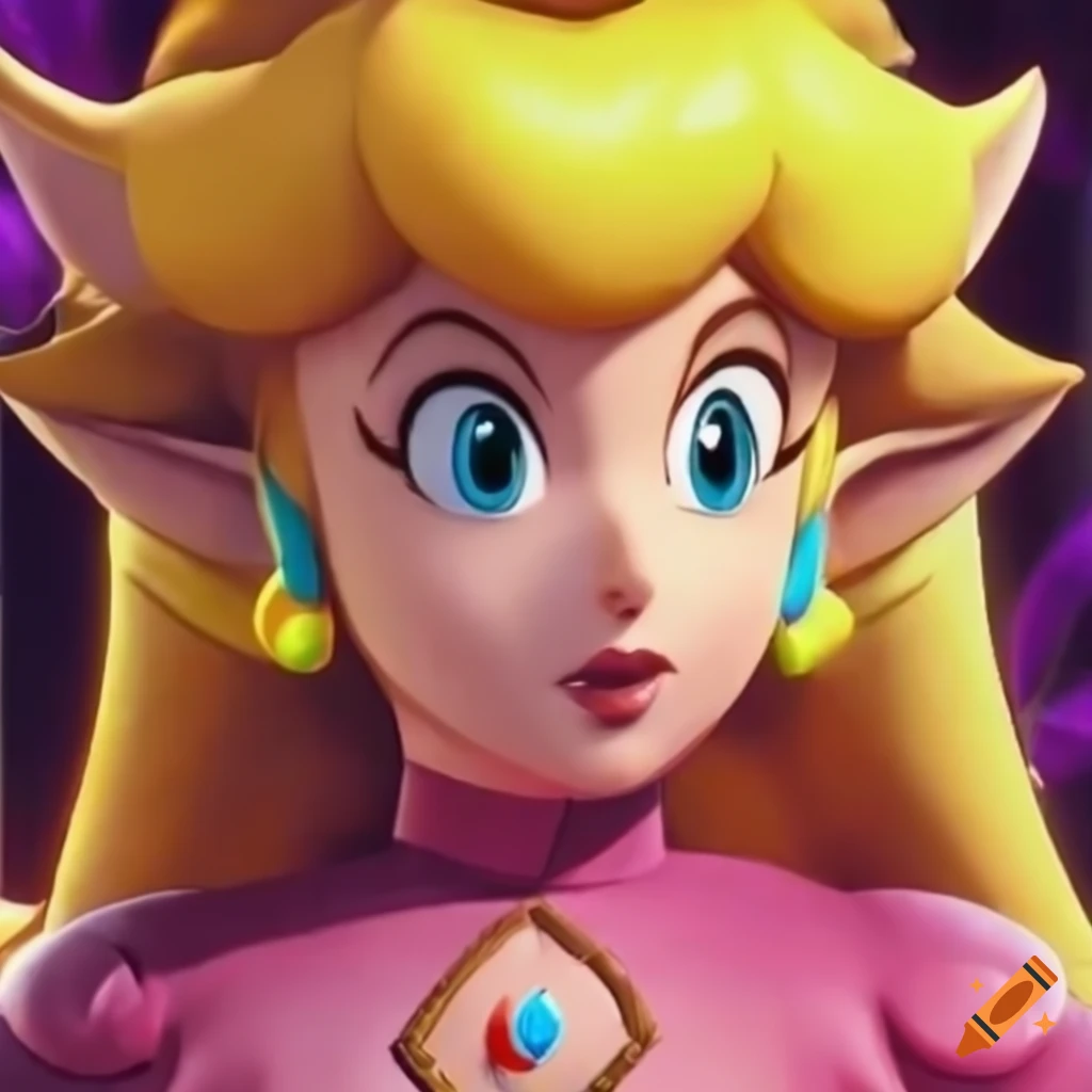 Cosplay of link and princess peach changing costumes