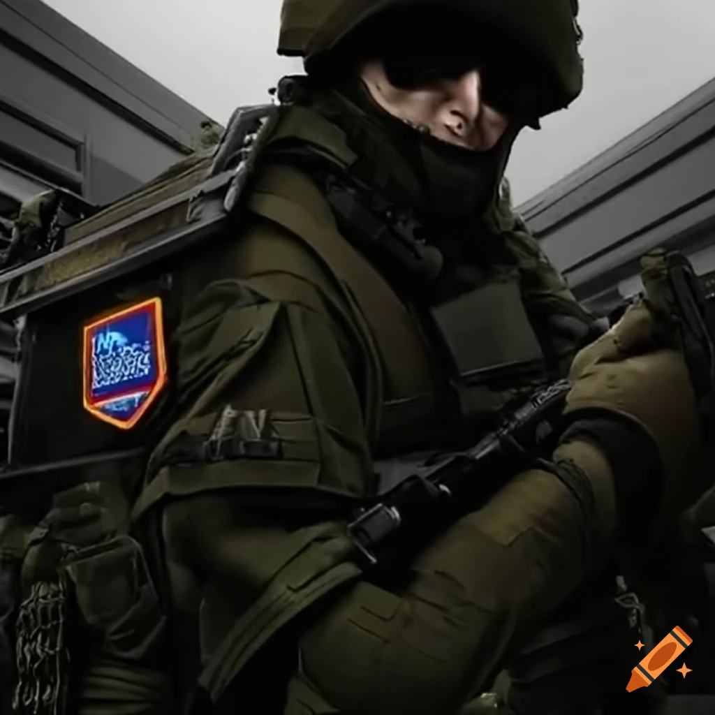 Cartoon of aldi special forces storming a supermarket on Craiyon