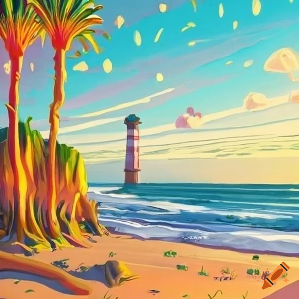 Cartoon California Beaches Californian Beaches Cartoons And Comics