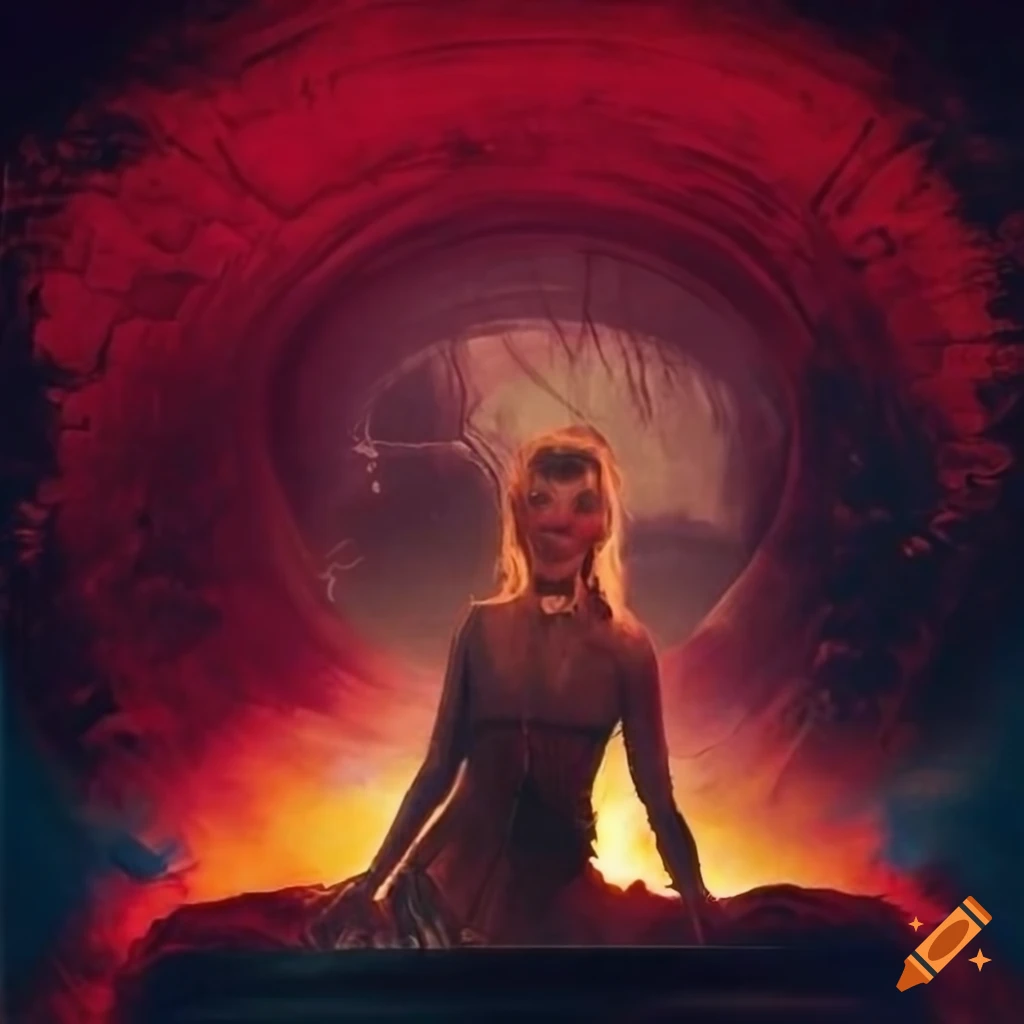 Album cover art with a vibrant and expressive design