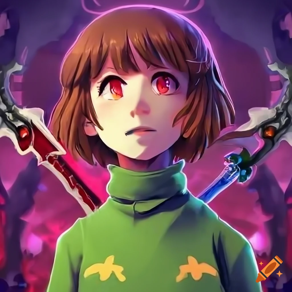 Digital Art Of Chara With A Keyblade