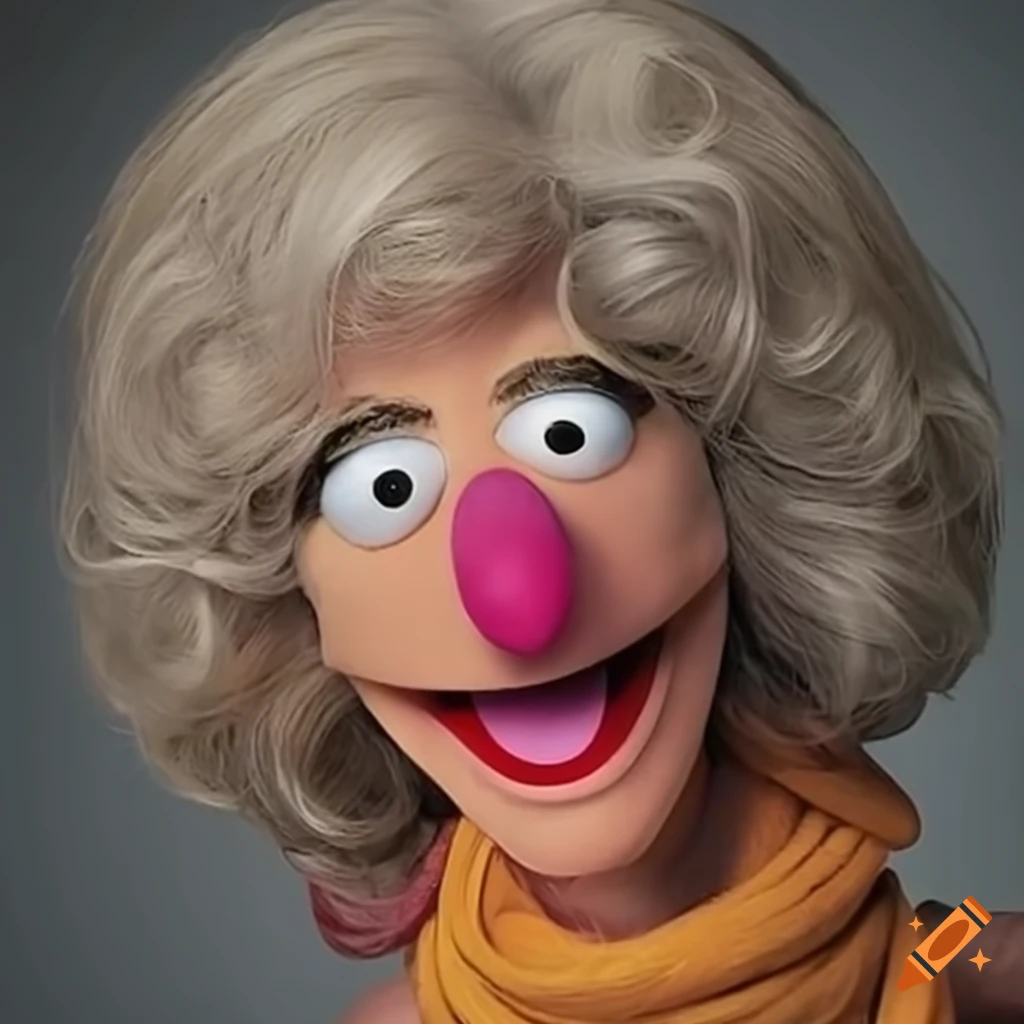Satirical illustration of congresswoman susan wild as a muppet