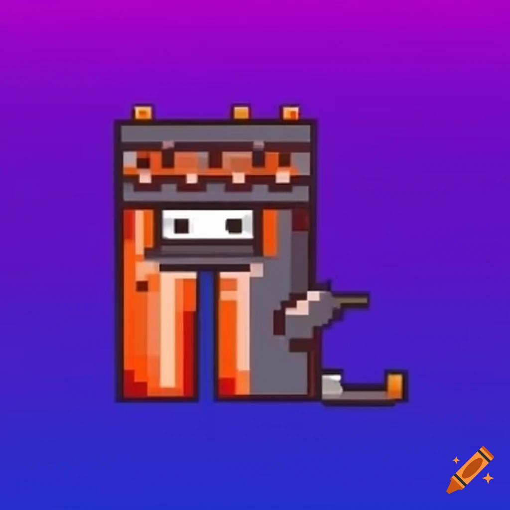 8-bit graphics illustration on Craiyon