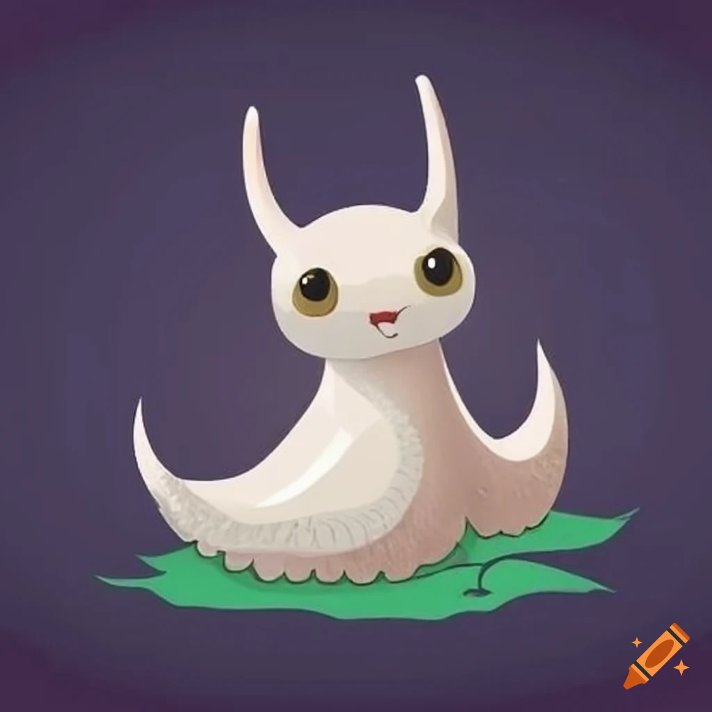 Dream creatures in a paper-style 2d design on Craiyon