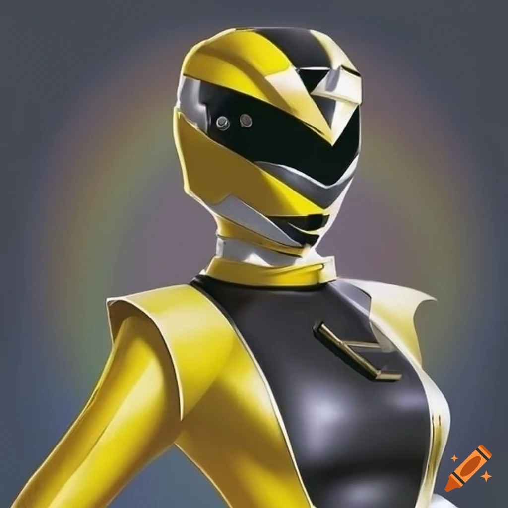 Green and purple witch power ranger rendered in high quality on Craiyon