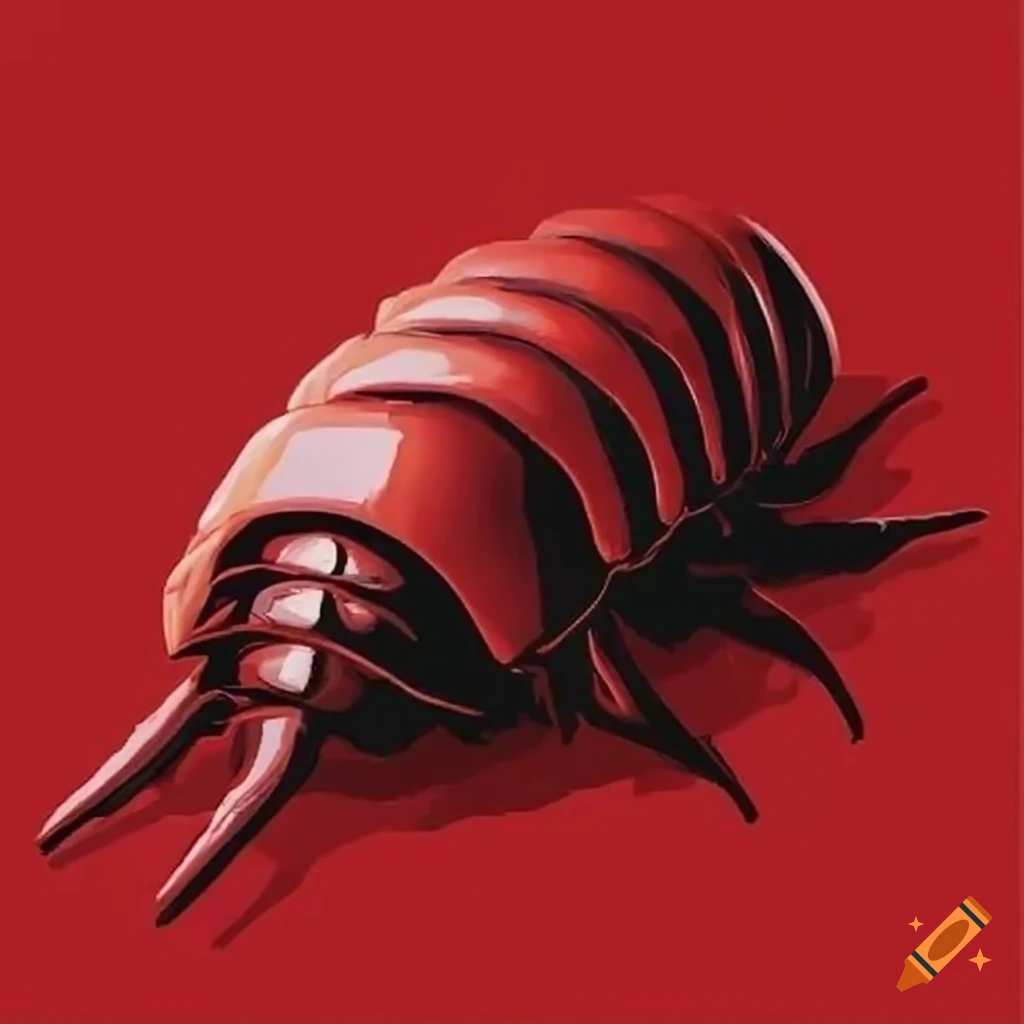 Nes box art of giant killer pill bug on Craiyon