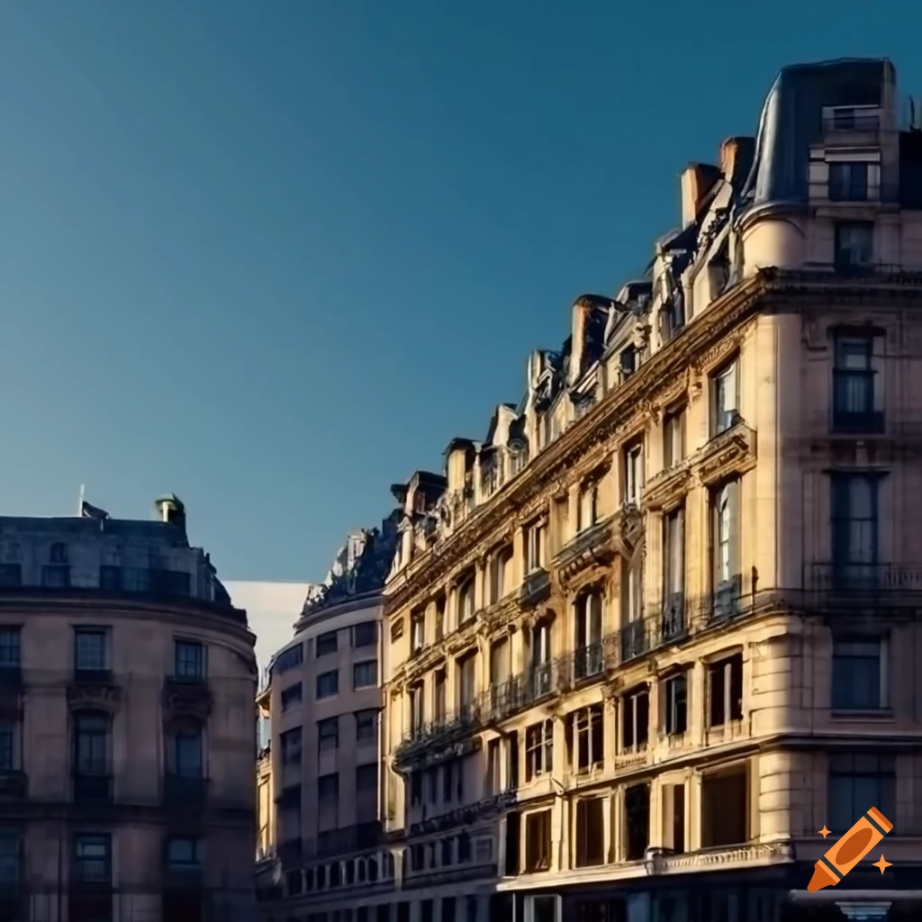 Front view of a building, facade, full height, realistic texture, old ...