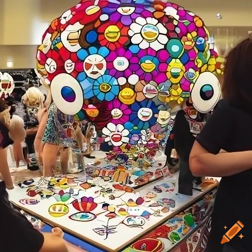 Artistic tabletop gaming convention on Craiyon