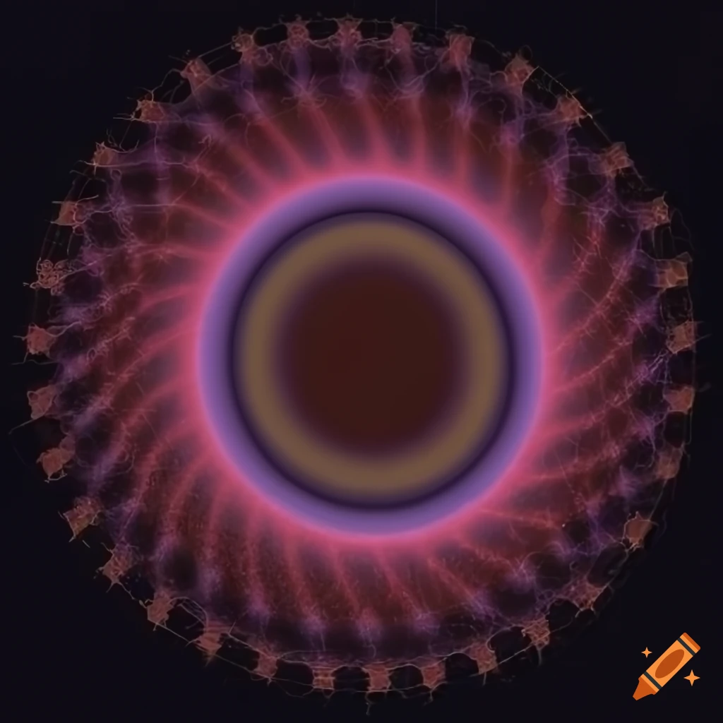 Abstract fractal artwork with complex geometric patterns on Craiyon