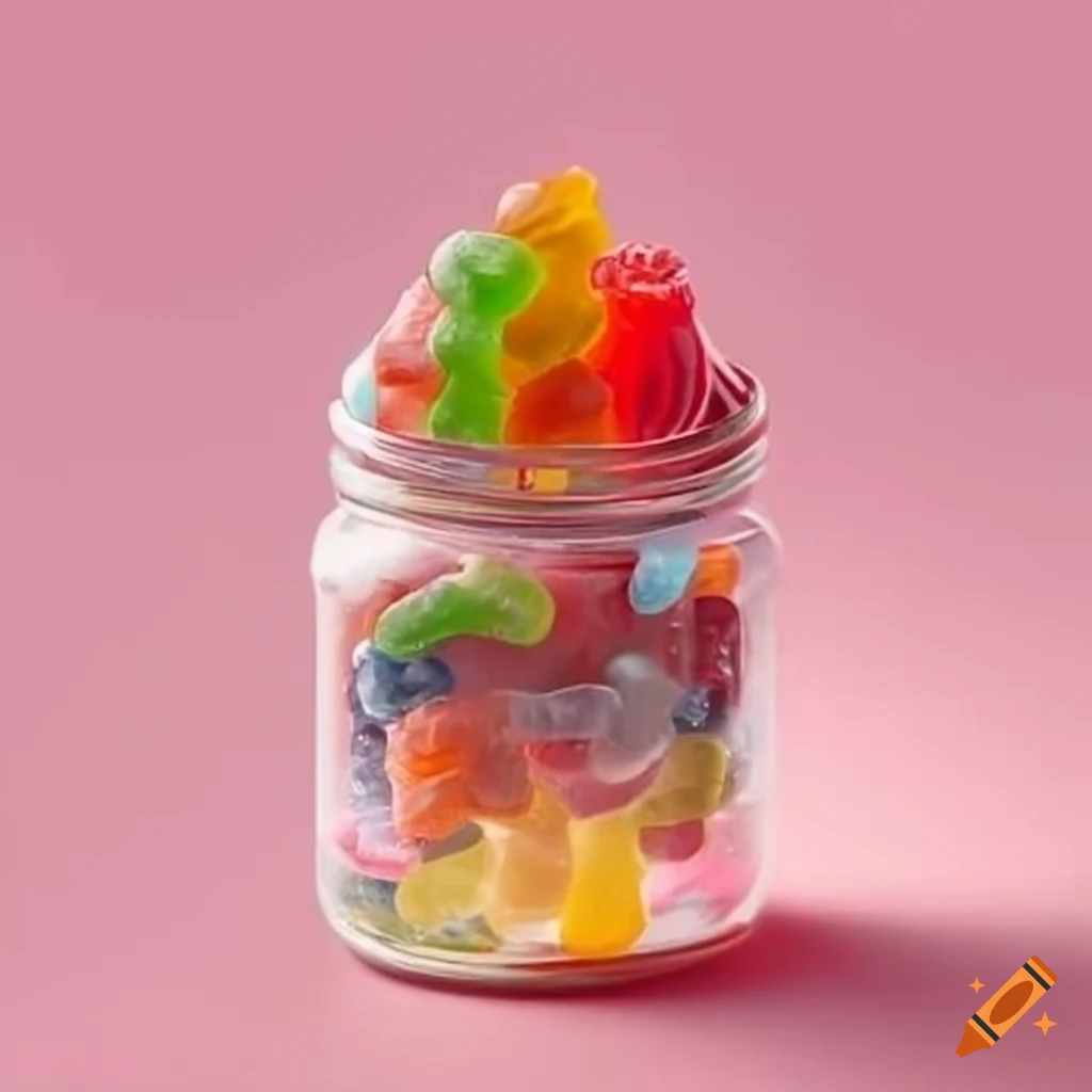 Jar With Gummy Candies On The Lid On Craiyon jar-with-gummy-candies-on-the-lid-on-craiyon