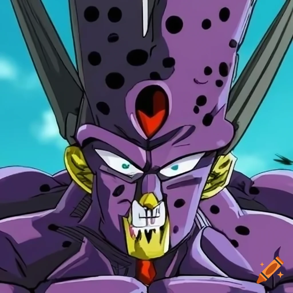 Cellbuzer dragon ball artwork