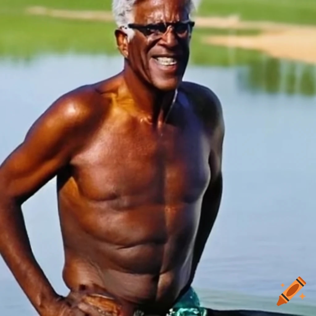 Photo of Ted Danson enjoying a sunny day outside on Craiyon