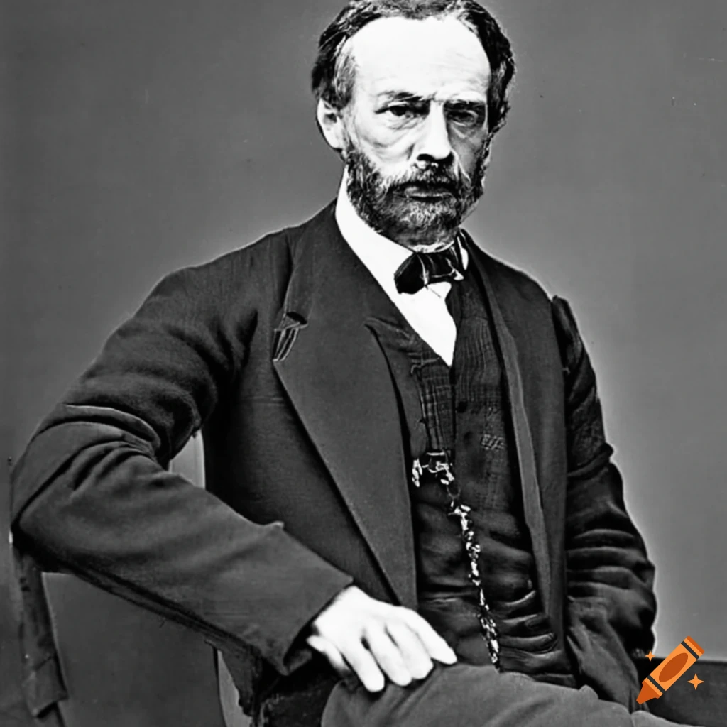 Portrait of thomas holmes during the civil war on Craiyon