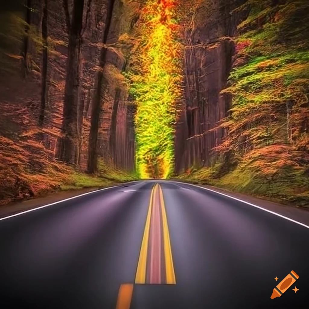 Road Trip images created on Craiyon