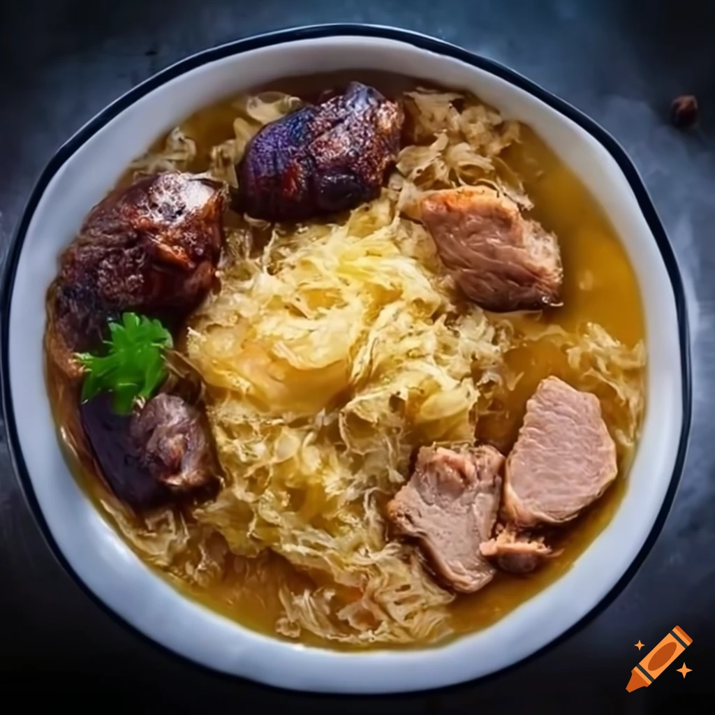 Image of traditional slovenian dish - bujta repa on Craiyon