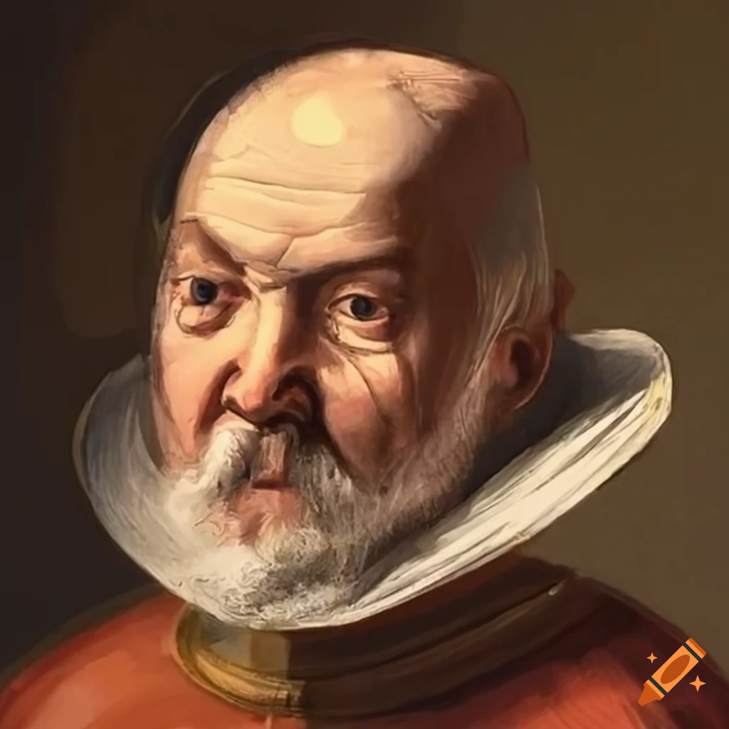 Satirical artwork inspired by the renaissance