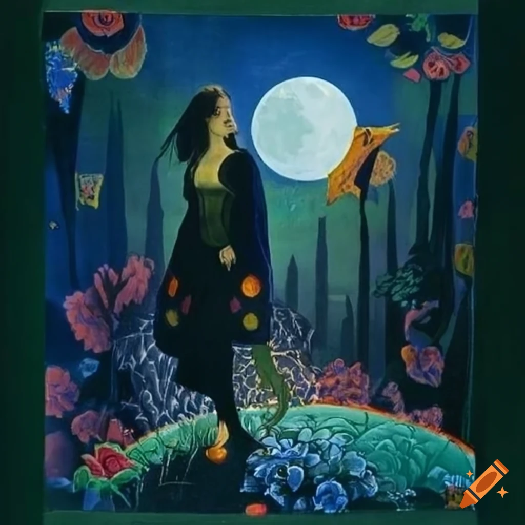 Joseph cornell diorama inspired by salish motifs with diverse wildlife and flora on Craiyon