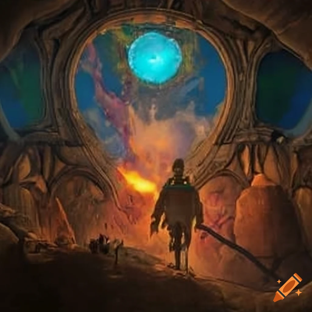 Adventure awaits for explorers on Craiyon