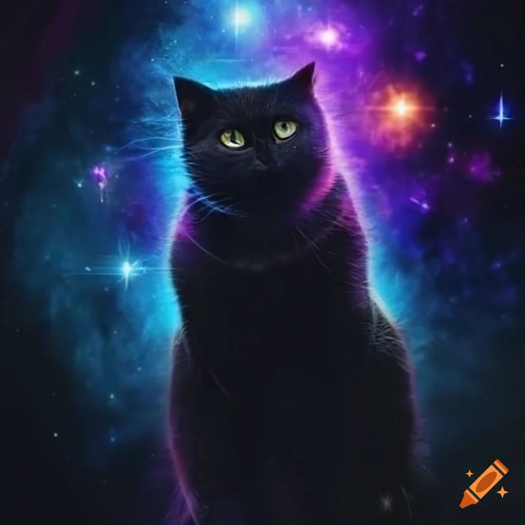 Cosmic black cat