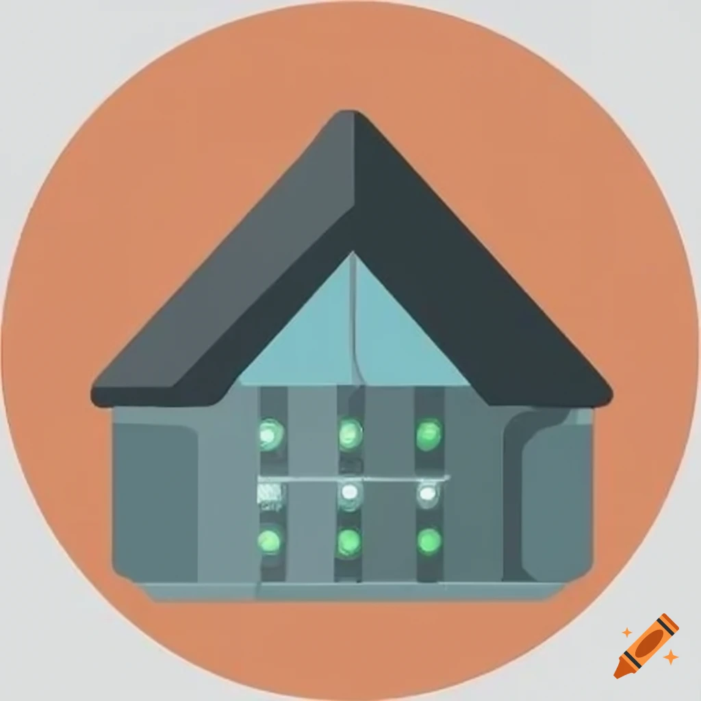 Illustration of a server tool on Craiyon