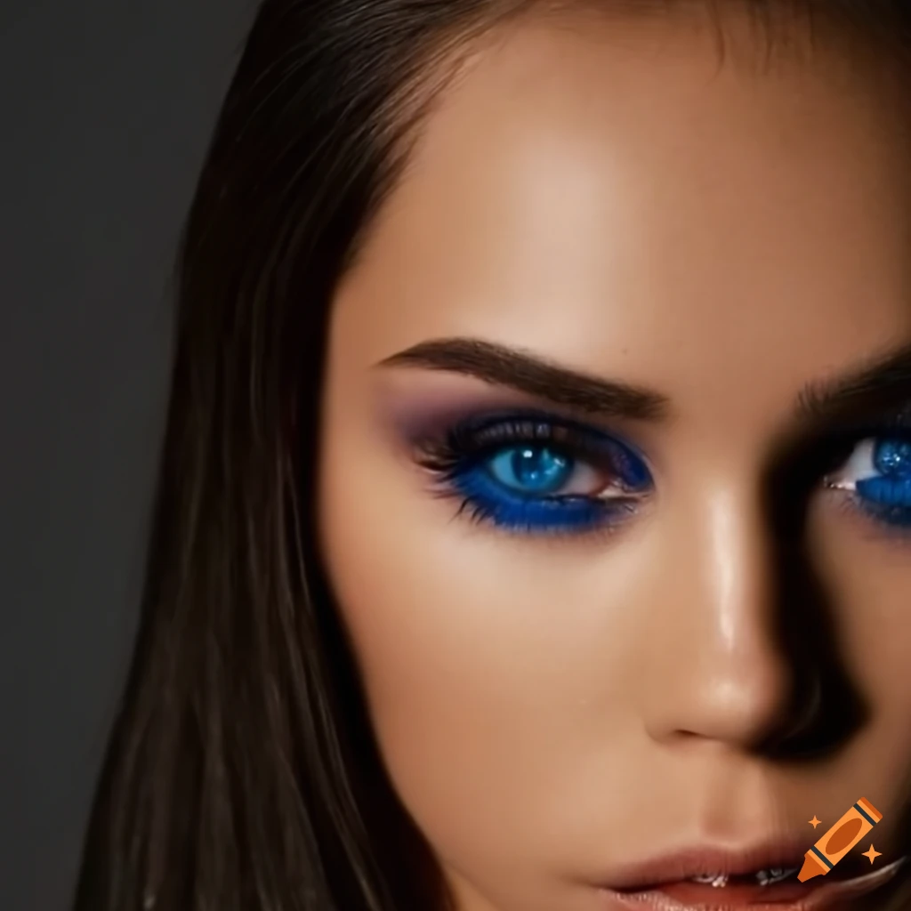 Makeup For Black Hair Blue Eyes Tan Skin | Saubhaya Makeup
