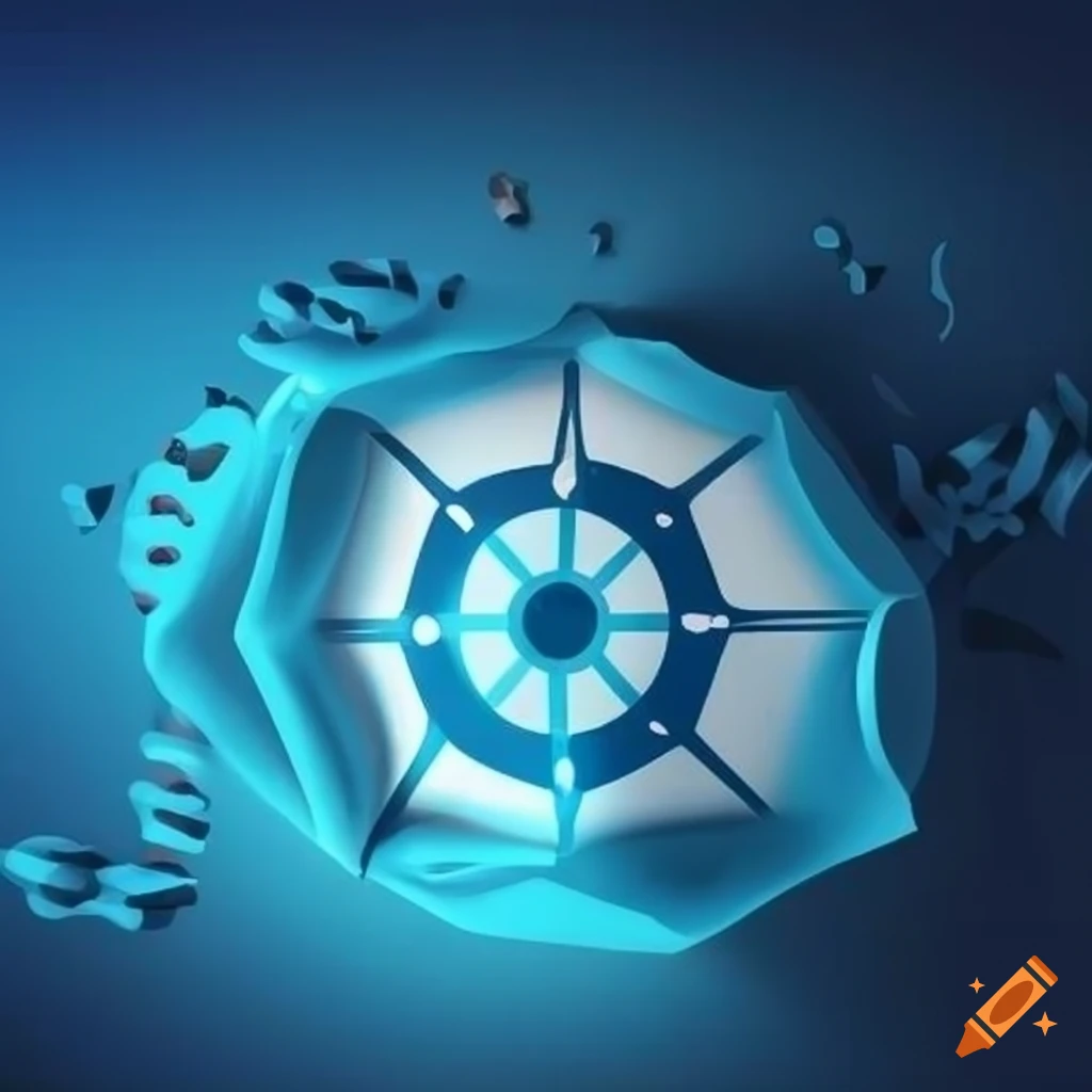 Illustration of a it professional breaking through barriers