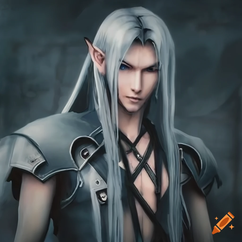 Image of a sephiroth elf character