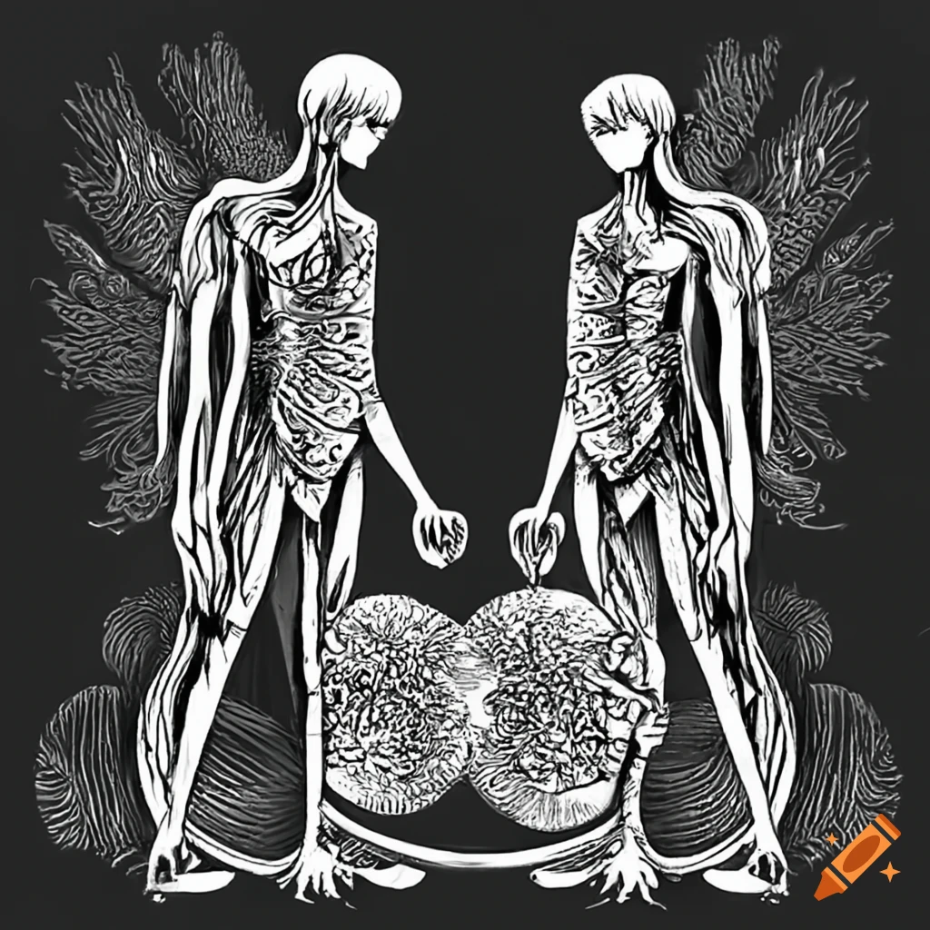 Image of a harmonious spiritual connection