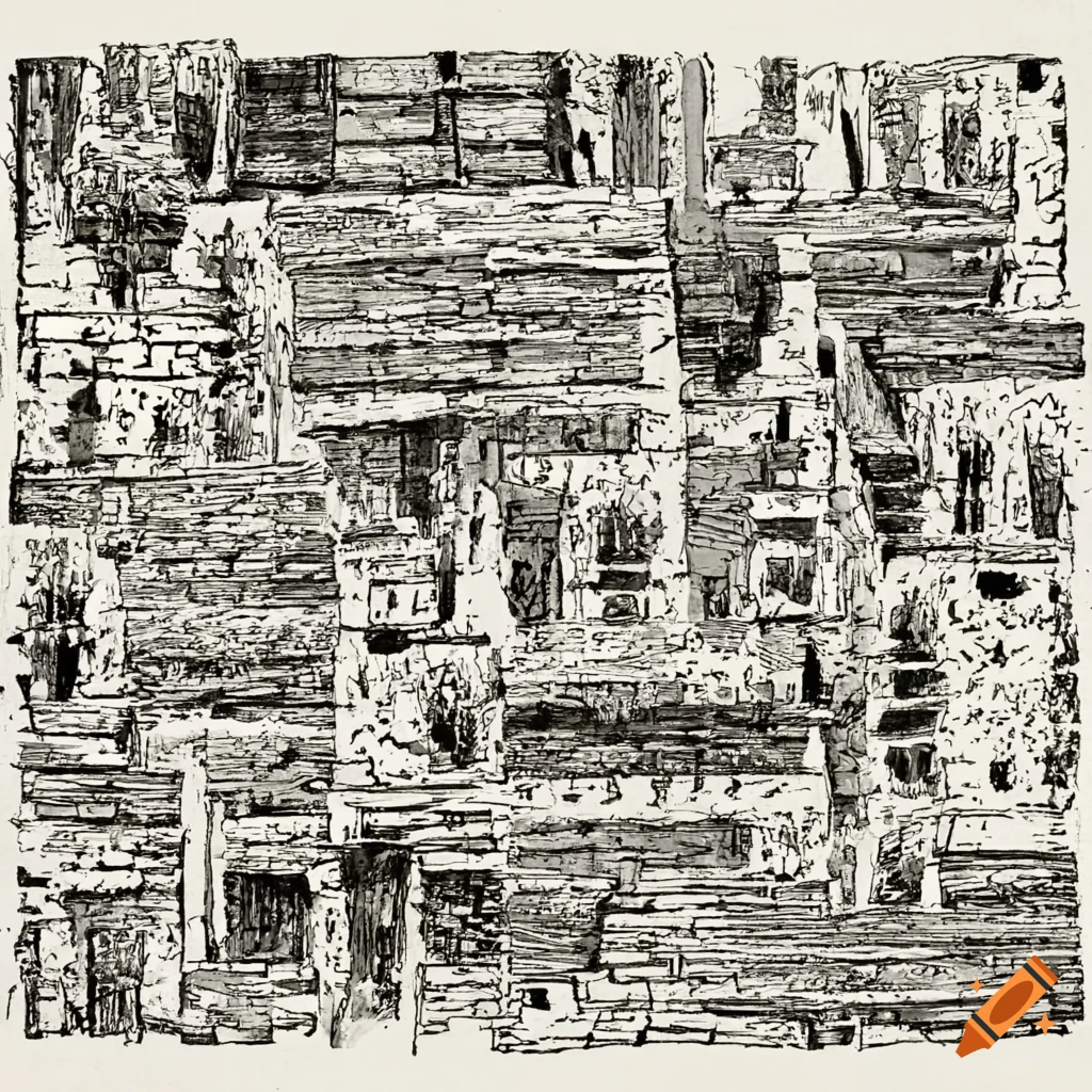 Babylon, ancient city of mesopotamia on Craiyon