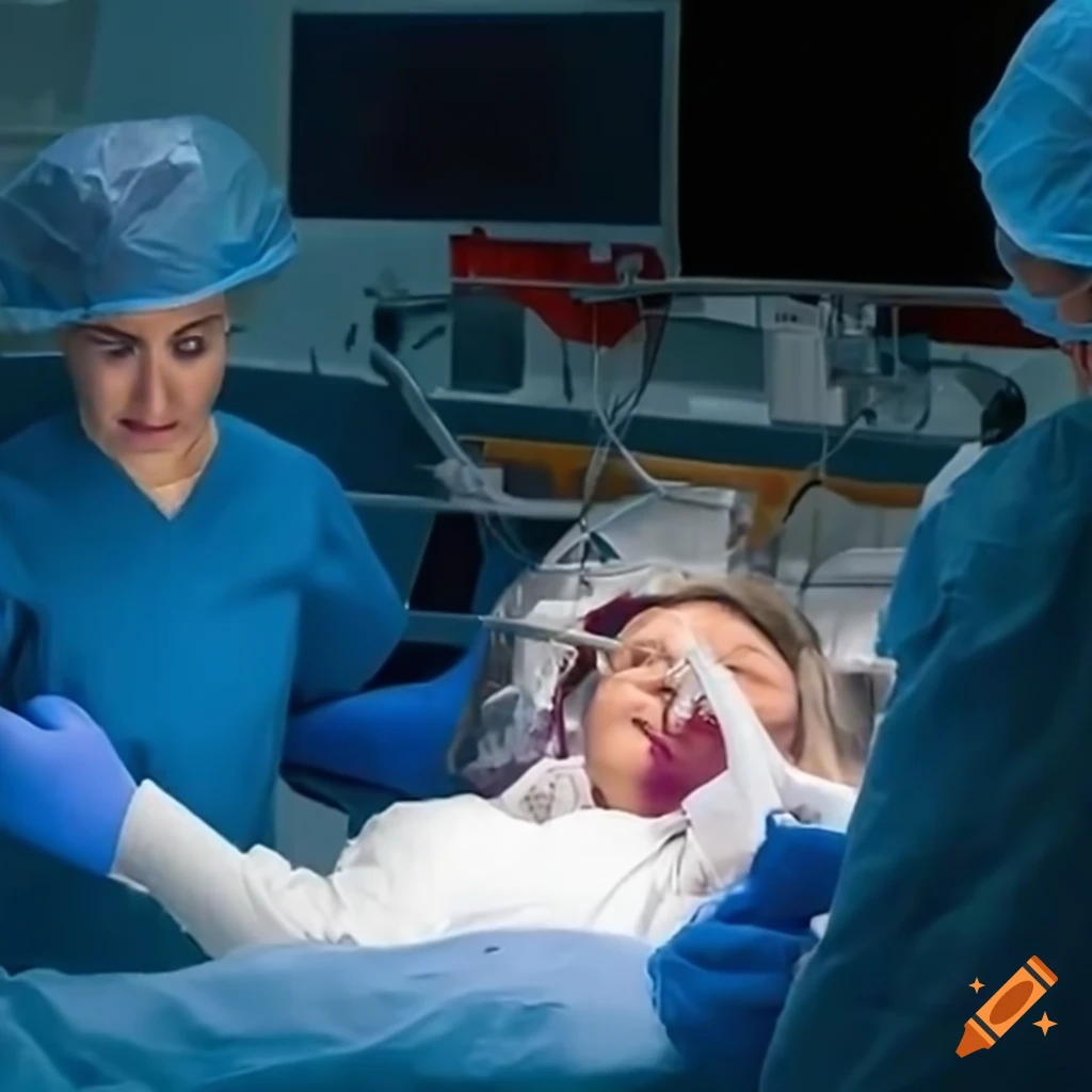 Patient receiving sedation in ICU on Craiyon