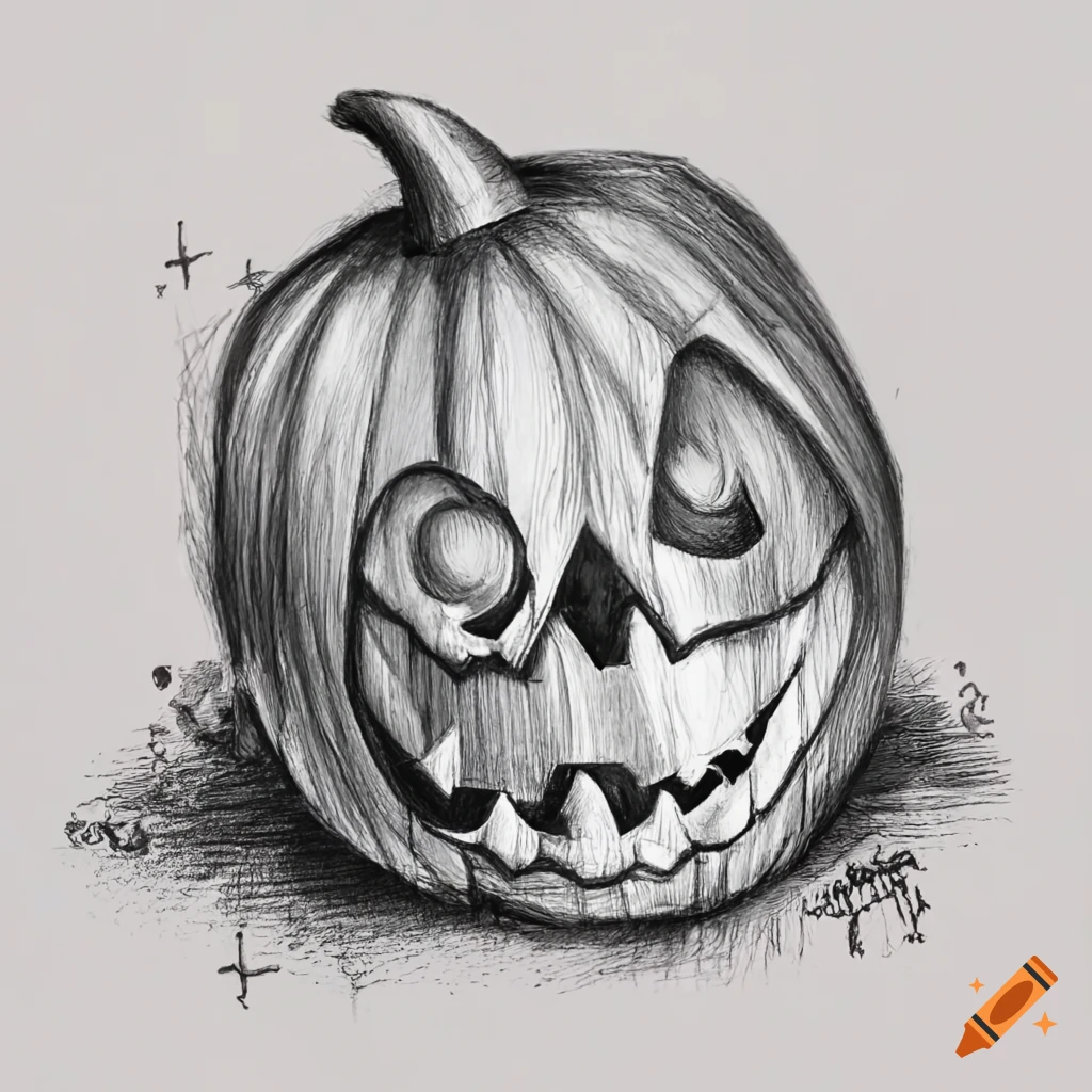 Halloween-themed math puzzle on Craiyon