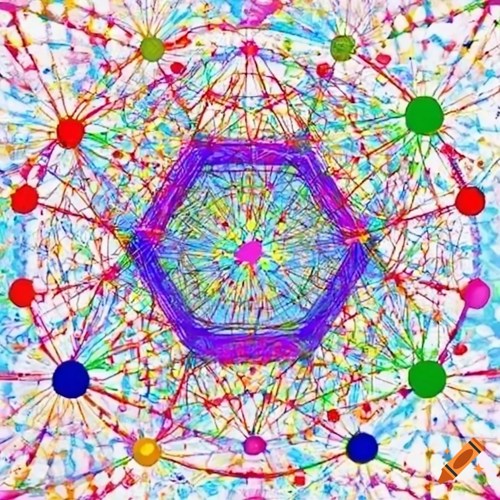 Image of creating complex expansive networks on Craiyon