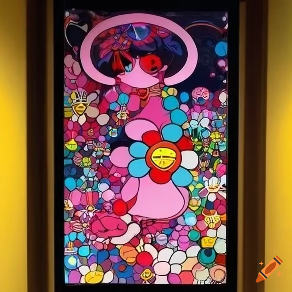 Collaborative artwork of a business park on Craiyon