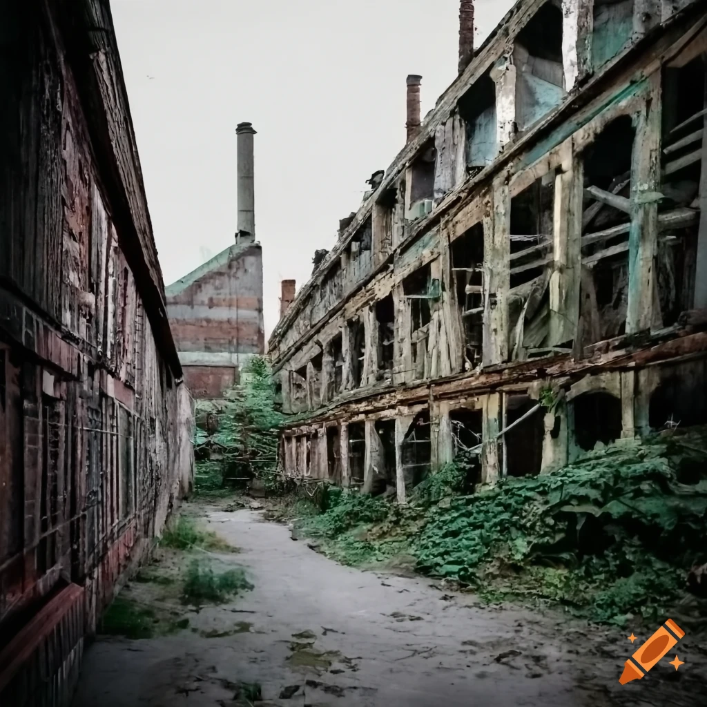 Aerial view of urban structures and buildings on Craiyon