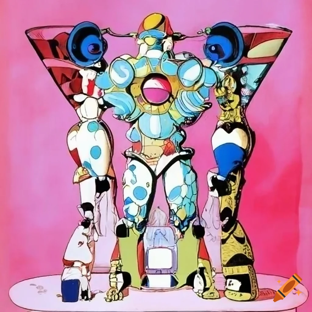 Collaborative artwork of rom spaceknight by multiple artists on Craiyon