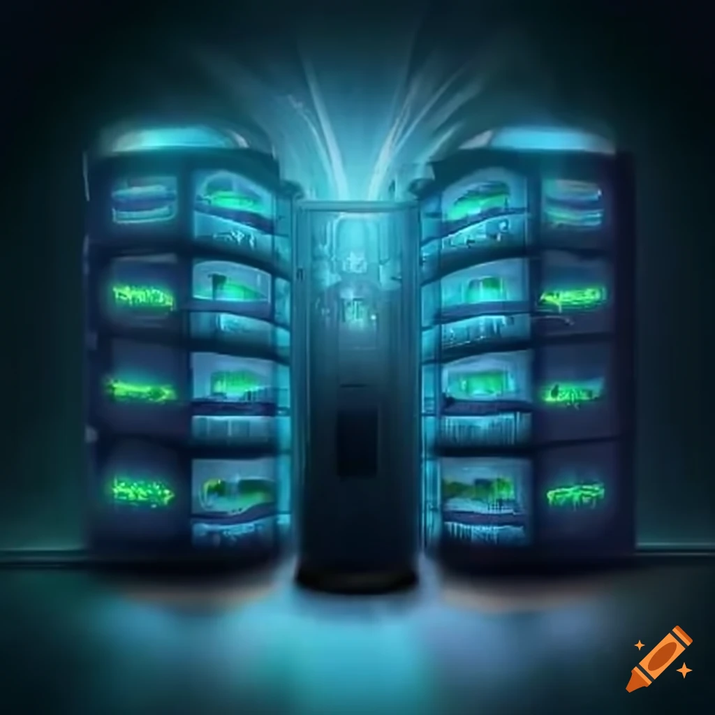 Image depicting a multi-server strategy on Craiyon